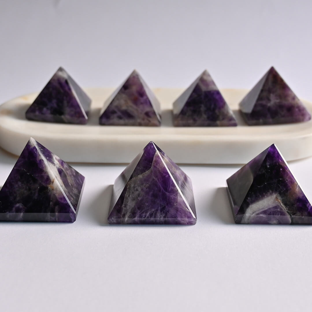 Amethyst Crystal Pyramid