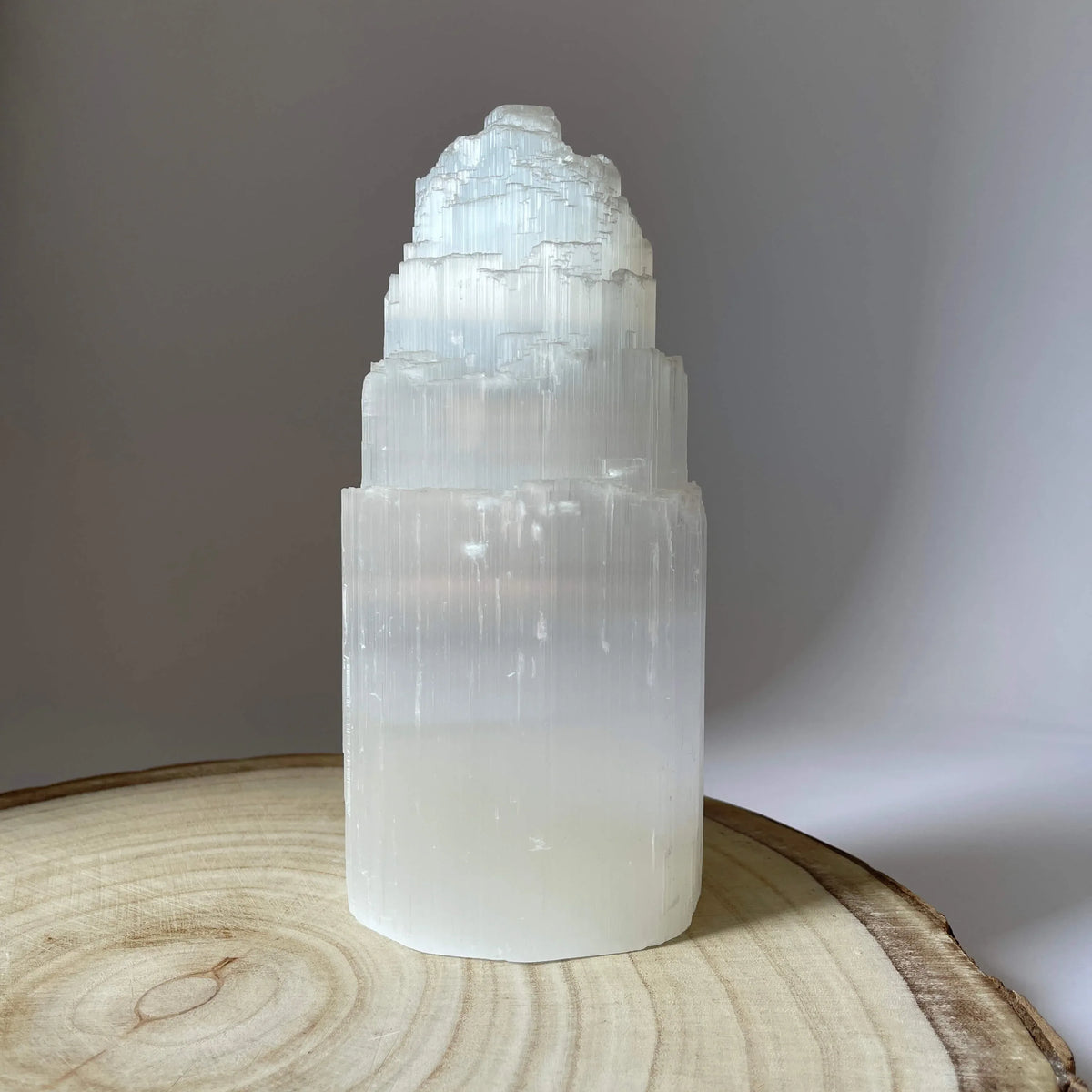 Selenite Crystal Tower - 20cm